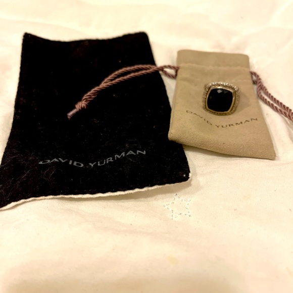 David Yurman | Jewelry | Authentic David Yurman Black Onyx Albion Ring ...